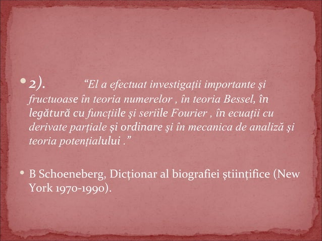 Rudolf Otto Sigismund Lipschitz | PPT