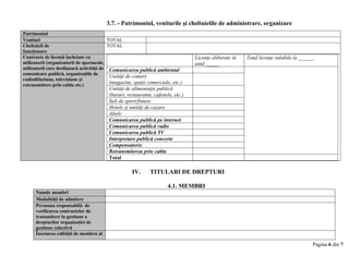 Proiectul modelului de raport anual de transparență ANPFI | PDF