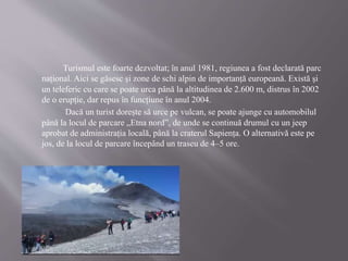 Proiect vulcan Etna | PPTX