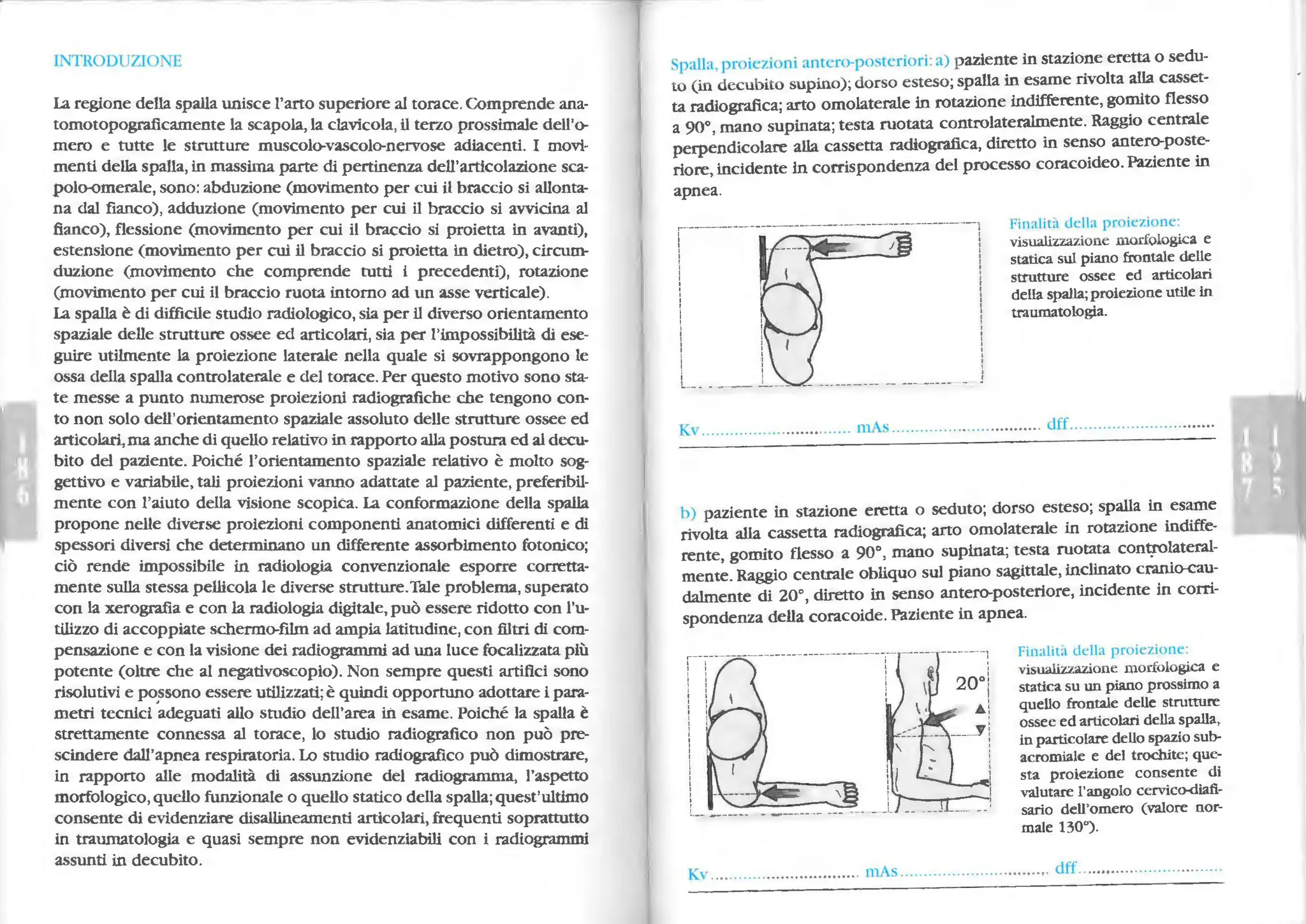 Proiezioni radiografiche della Spalla MSK | PDF