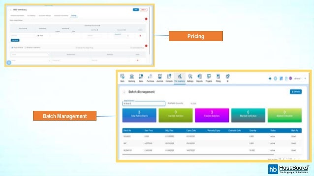 HostBooks - An Effective Inventory Management Software | PPTX