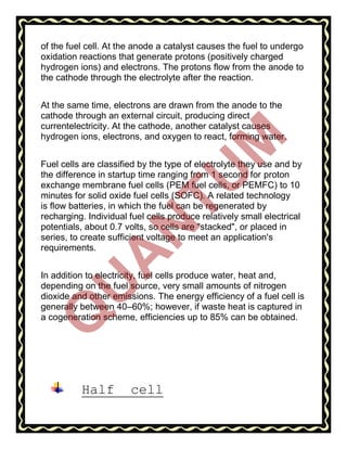 Proj. Electrolytic cell for class 12 students. Z | PDF