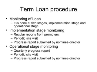 Proj.fin.term+loan | PPT