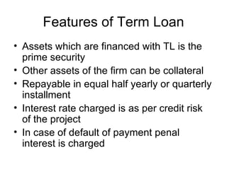 Proj.fin.term+loan | PPT