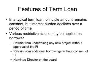 Proj.fin.term+loan | PPT