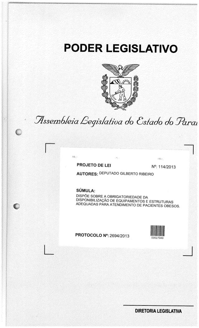 Proj 114 -_dep_gilberto_ribeiro - Deputado Gilberto Ribeiro