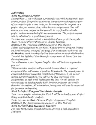 Proj 420 Success Begins / snaptutorial.com