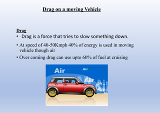 Basics of vehicle aerodynamics | PPTX