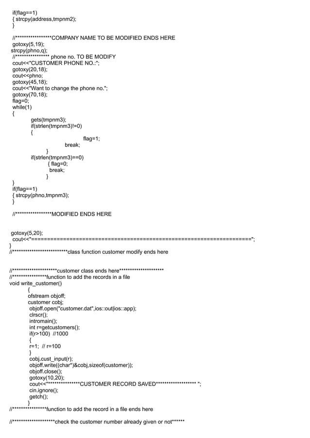CANTEEN MANAGEMENT SYSTEM IN C++ | DOC | Programming Languages | Computing