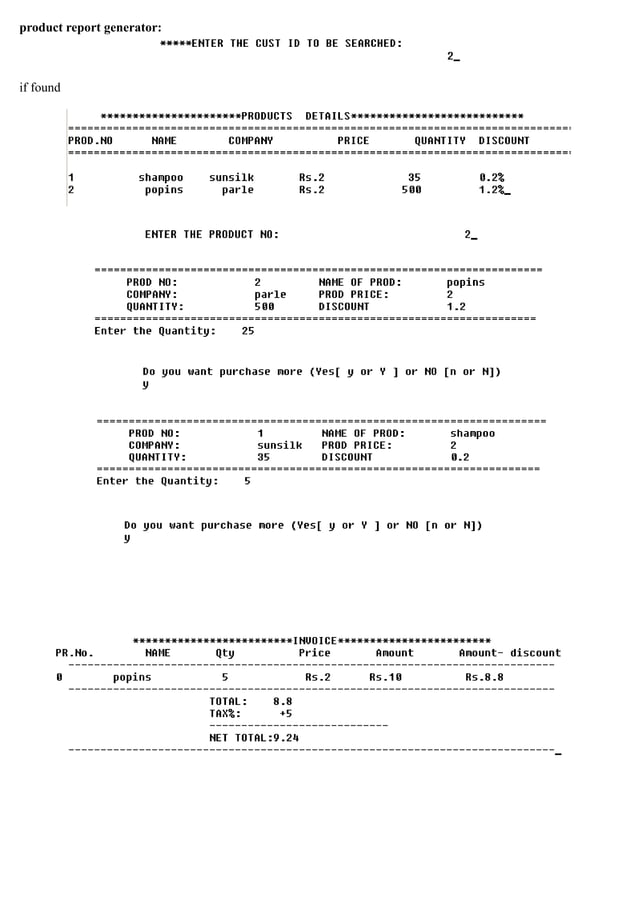 CANTEEN MANAGEMENT SYSTEM IN C++ | DOC | Programming Languages | Computing