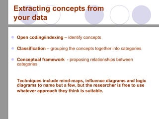 Data Analysis for Graduate Studies Summary | PPT