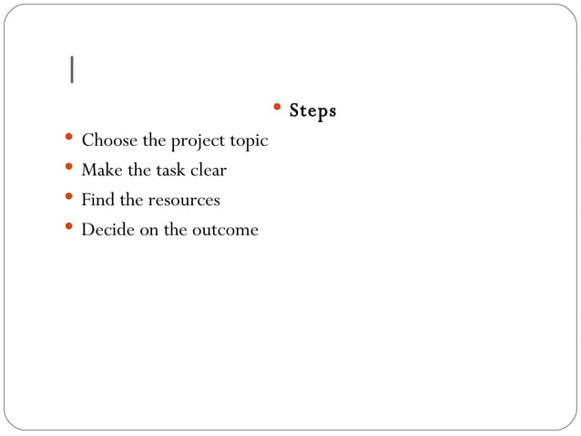 project work on internet | PPT