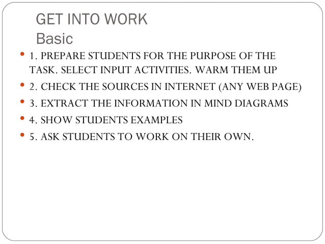 project work on internet | PPT