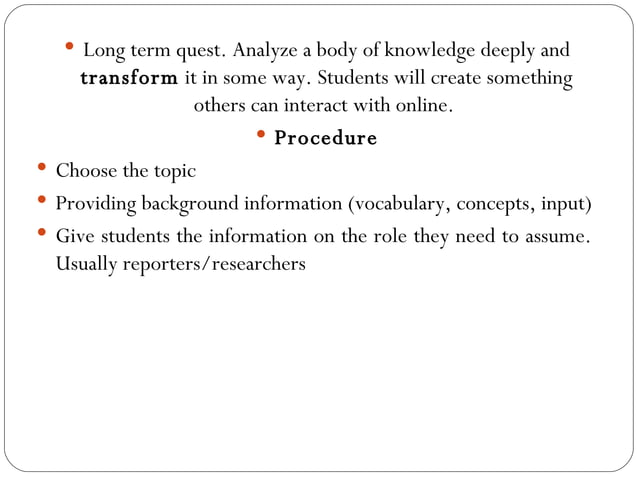 project work on internet | PPT