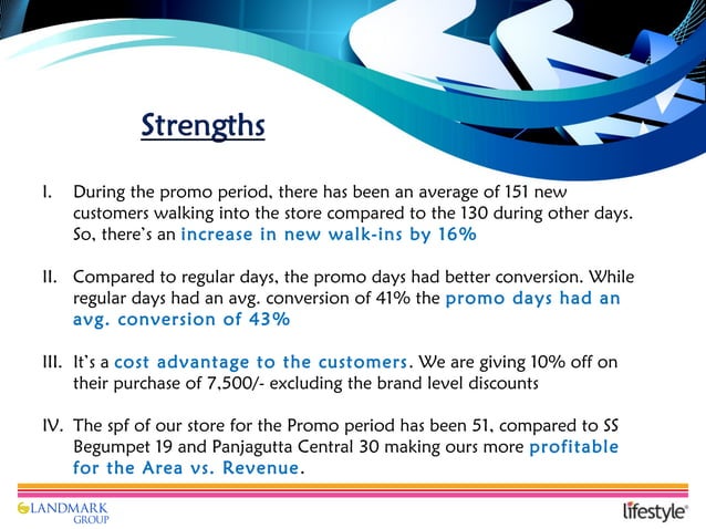 Promo Analysis | PPT | Marketing and Advertising | Business