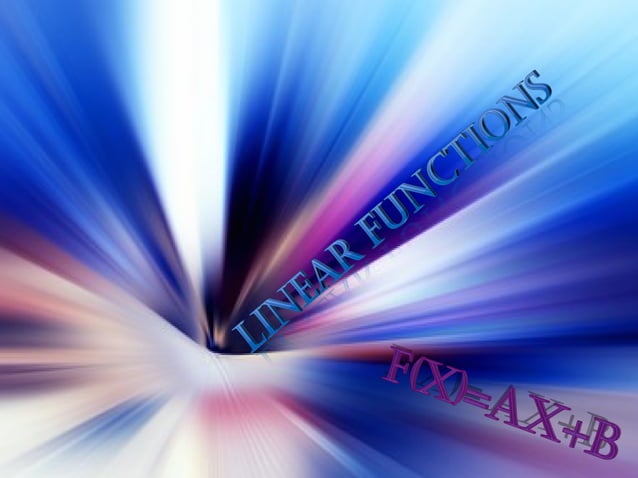 Linear Function | PPT