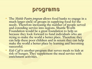 Feeding the hungry | PPT