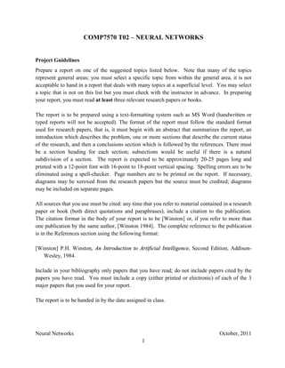 Project | PDF | Artificial Intelligence | Technology & Computing