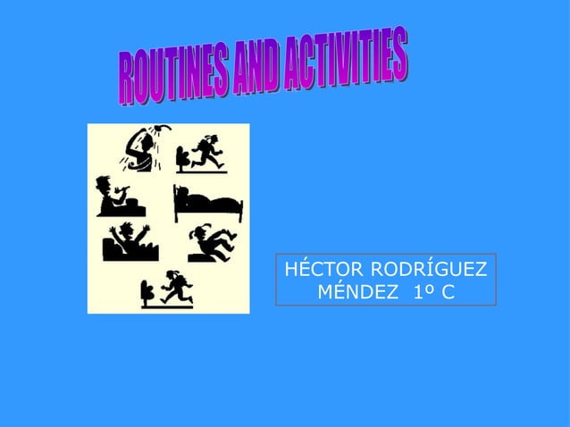 Project: Daily Routines | PPT