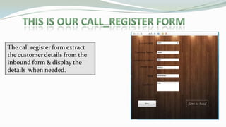 Project: Call Center Management | PPSX