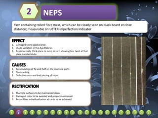 Yarn breakage practically found in warping and its remedy | PPTX