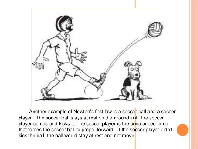 Newtons First Law Soccer