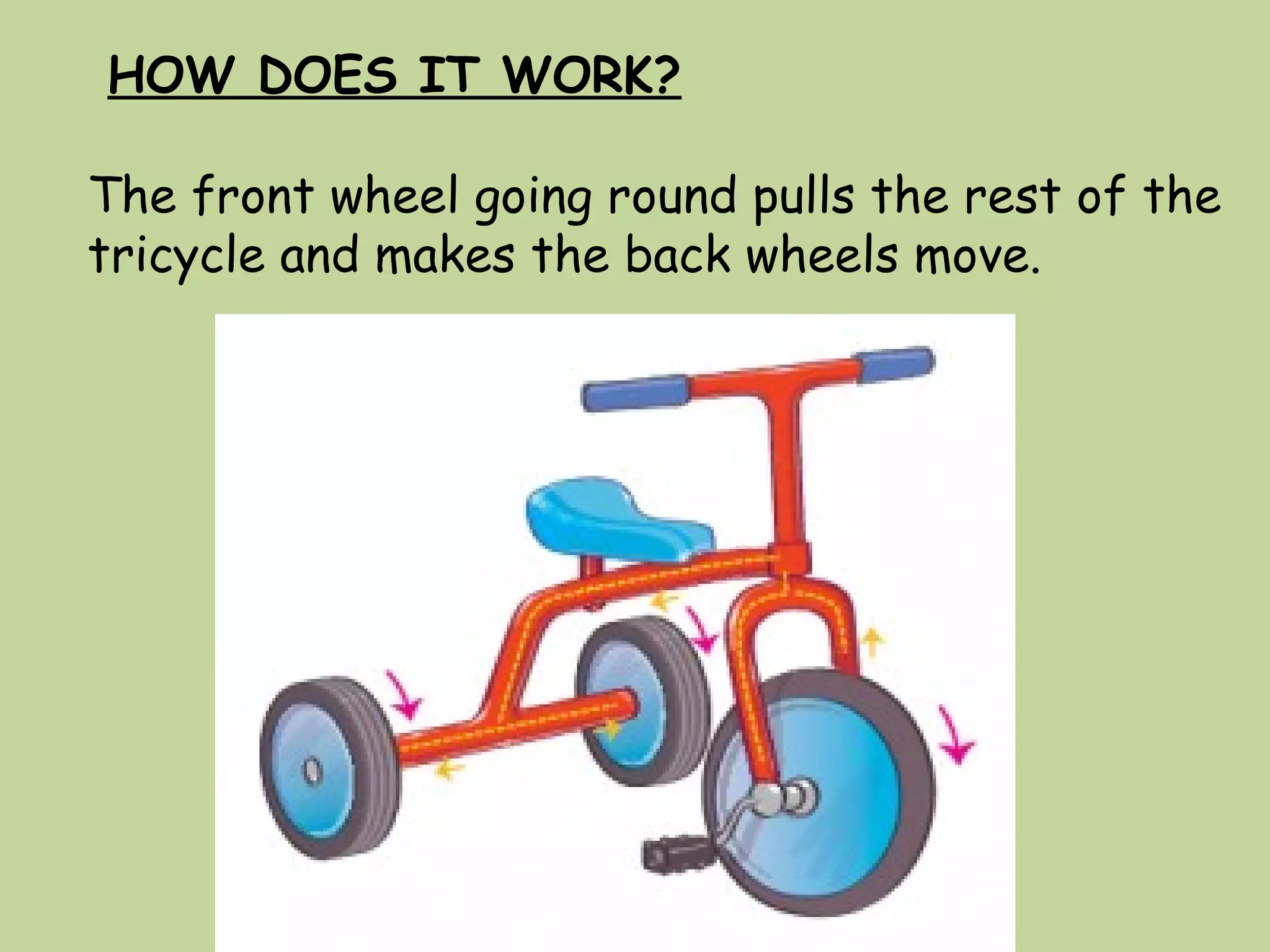 Machines project: TRYCICLE | PPT