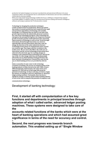 PROJECT ON Banks | DOCX