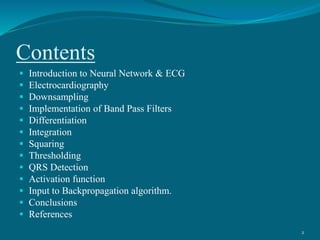 ECG DENOISING USING NN.pp | Digital Audio | Computer Software and Applications