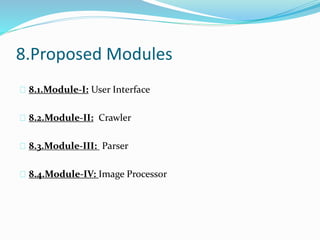Vertical Image Search Engine | PPT