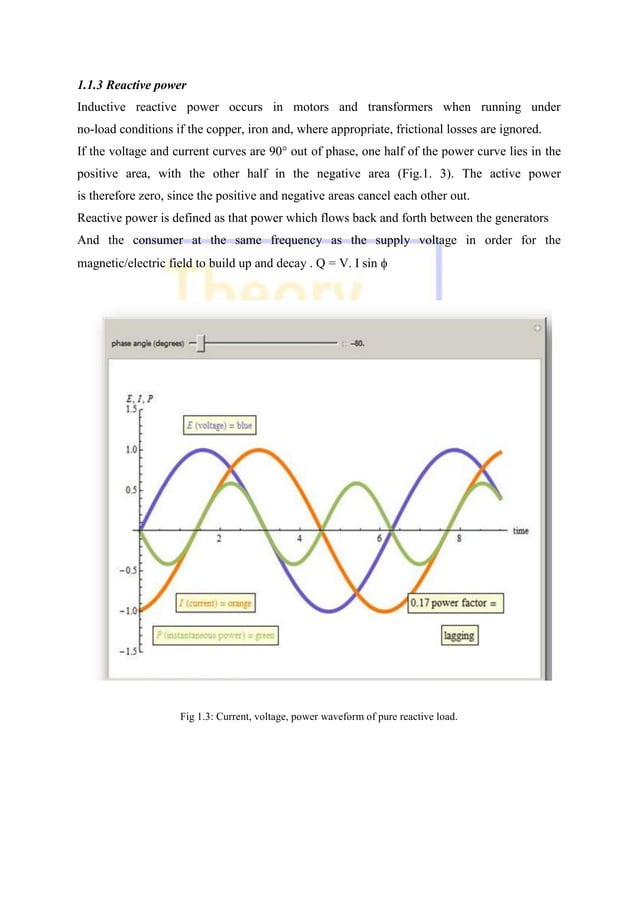 Micro-controller based Automatic Power Factor Correction System Report ...