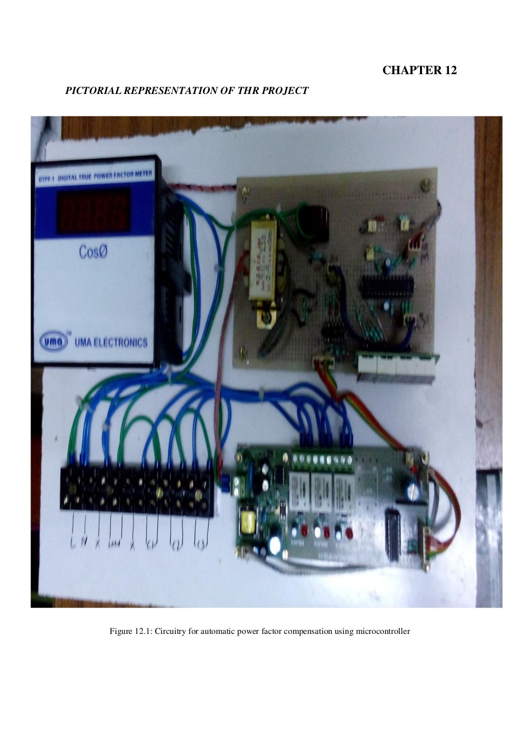 Micro Controller Based Automatic Power Factor Correction System Report
