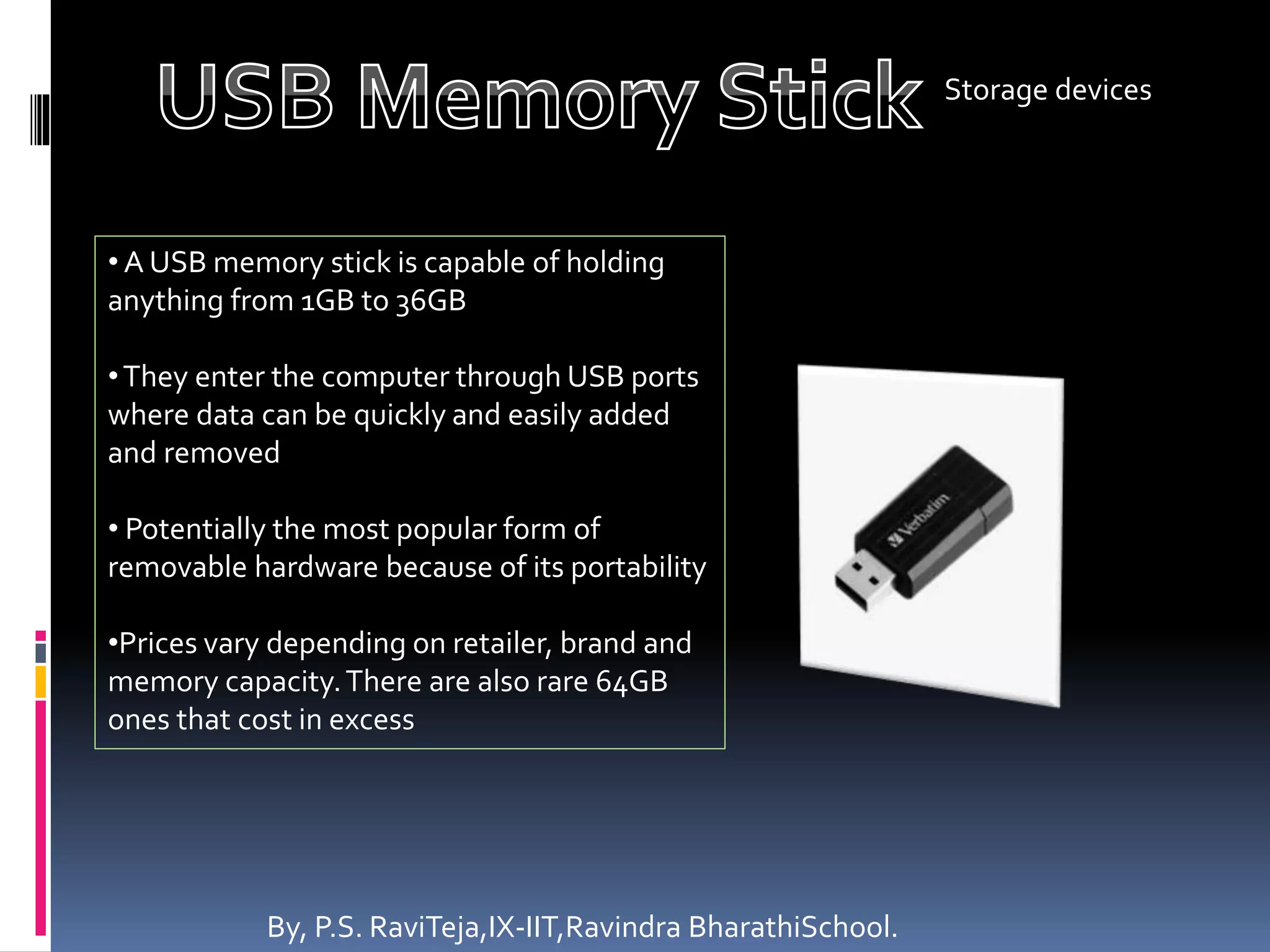Latest storage devices | PPTX