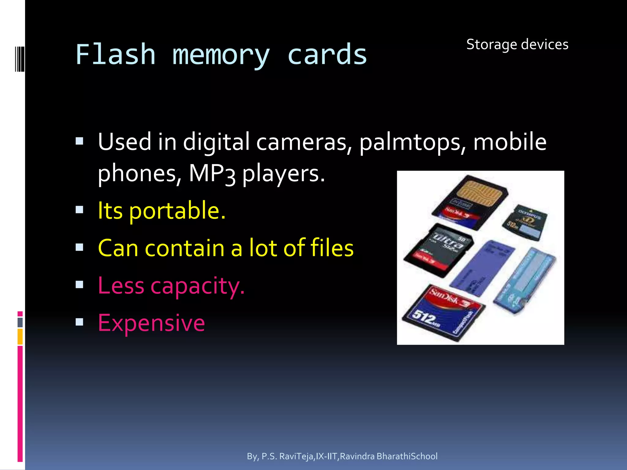 Latest storage devices | PPTX