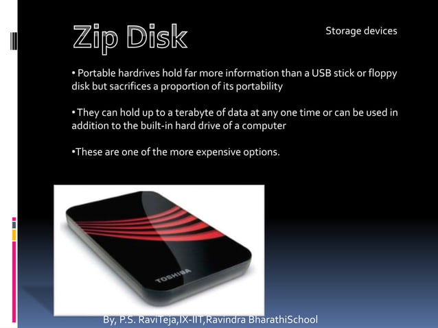 Latest storage devices | PPTX