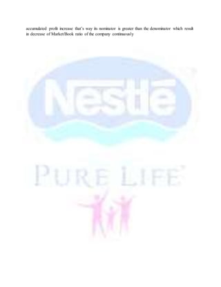 nestle pakistan ratios analysis | DOCX