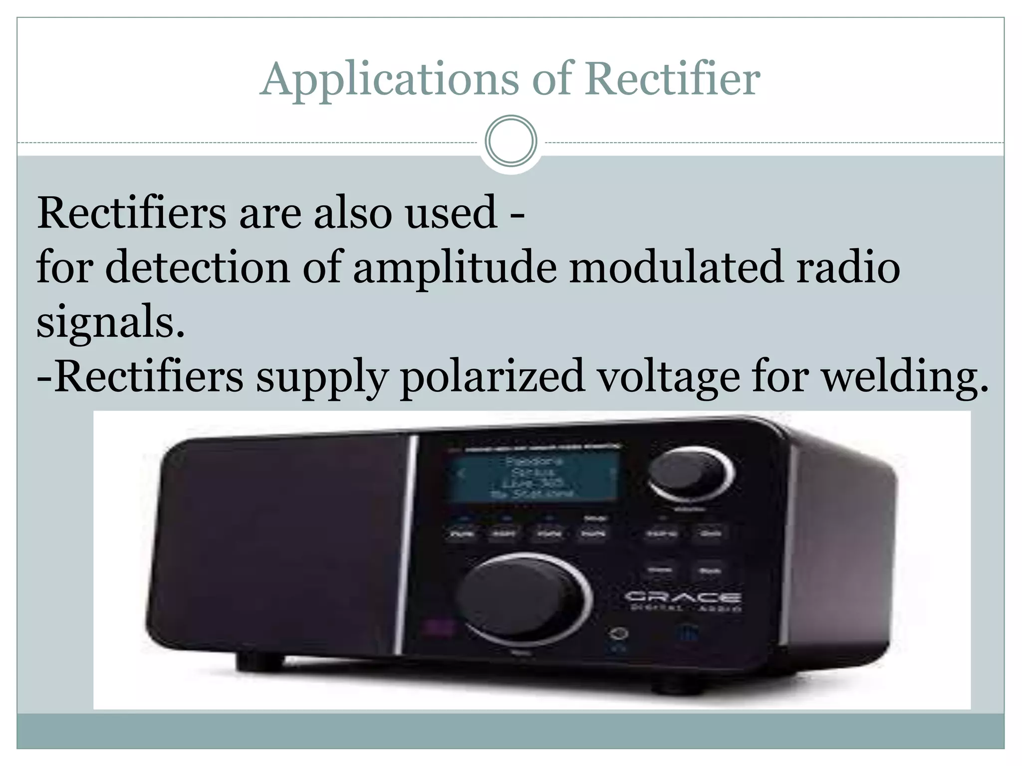 Electrical Rectifier | PPTX