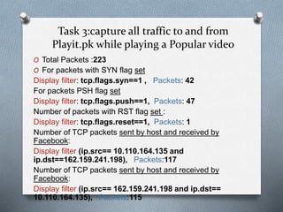 Writing Wireshark Filter Expression For Capturing Packets | PPTX