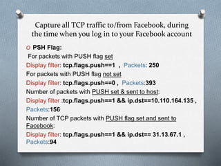 Writing Wireshark Filter Expression For Capturing Packets | PPTX