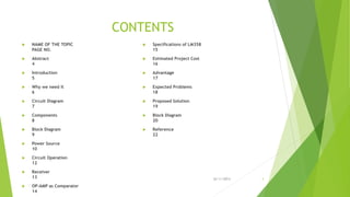 Wireless Fuel Level Indicator | PPTX | Cameras and Camcorders ...
