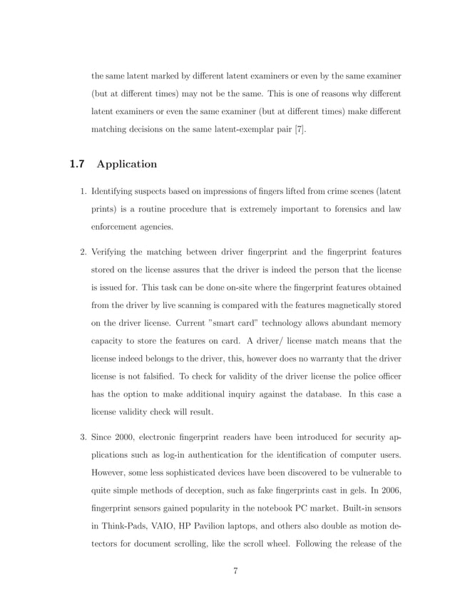 LATENT FINGERPRINT MATCHING USING AUTOMATED FINGERPRINT IDENTIFICATION SYSTEM | PDF