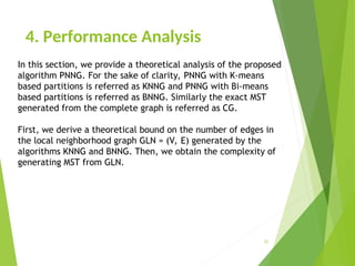 Fast approximate minimum spanning tree based clustering algorithm | PPT