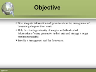 Waste Management System | PPT
