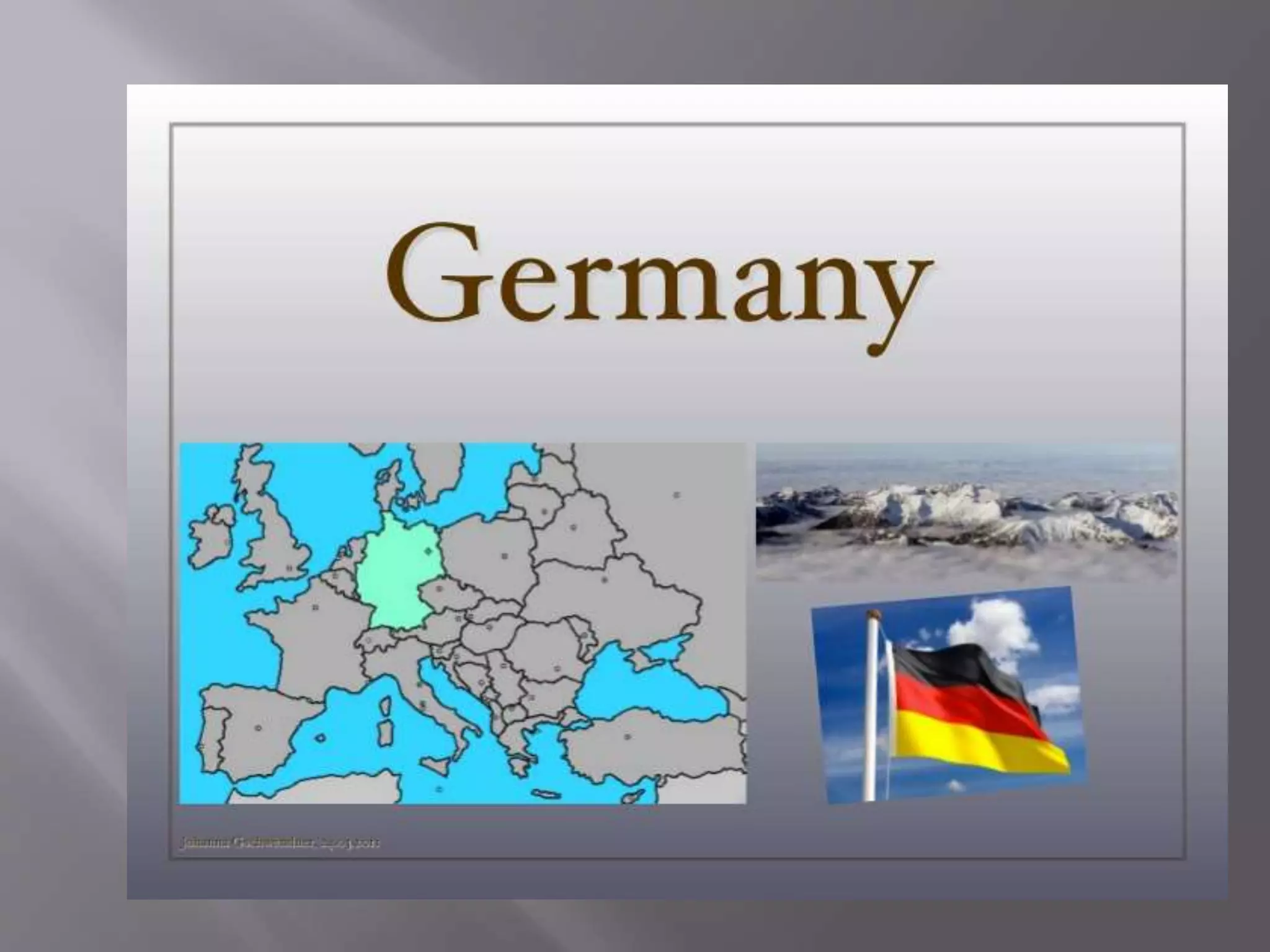 Project :"Traveling in Germany " | PPT