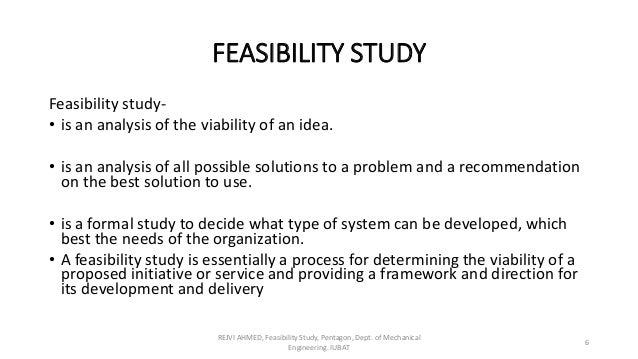 Feasibility Study
