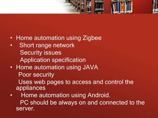 iot based home automation | PPTX