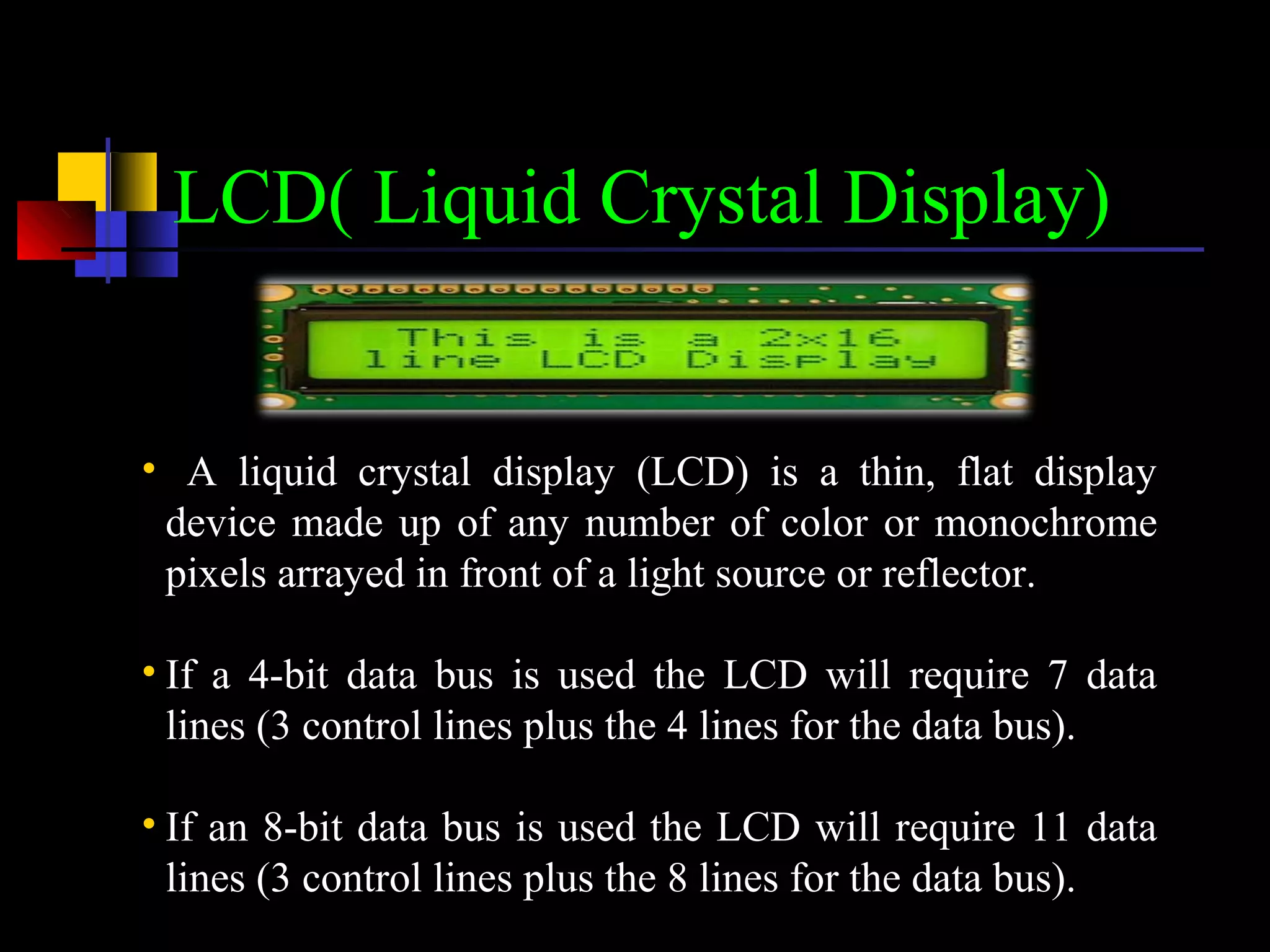 wireless electronics notice board using GSM | PPT