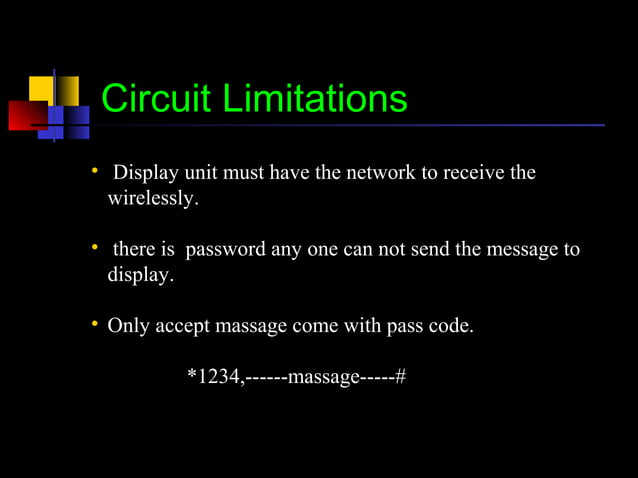 wireless electronics notice board using GSM | PPT | Computer ...