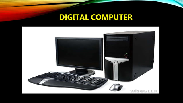 Types of Computer on the basis of work | PPTX | Technology & Computing