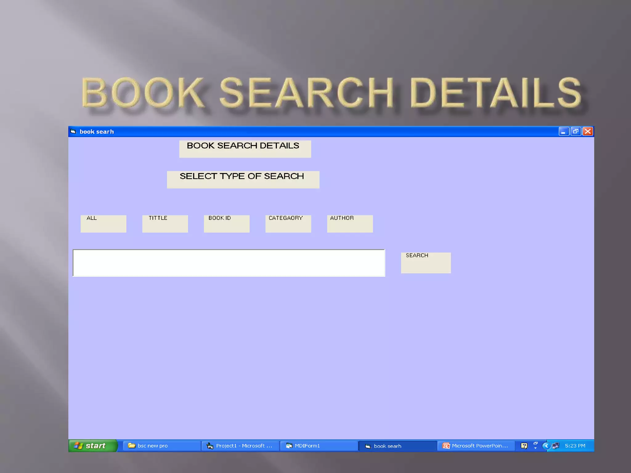 TOPIC-LIBRARY MANAGEMENT SYSTEM | PPTX | Operating Systems | Computer ...